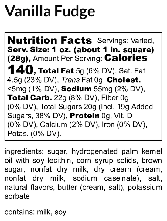 Classic Box Fudge Variety Box – Uncle Butch's Fudge